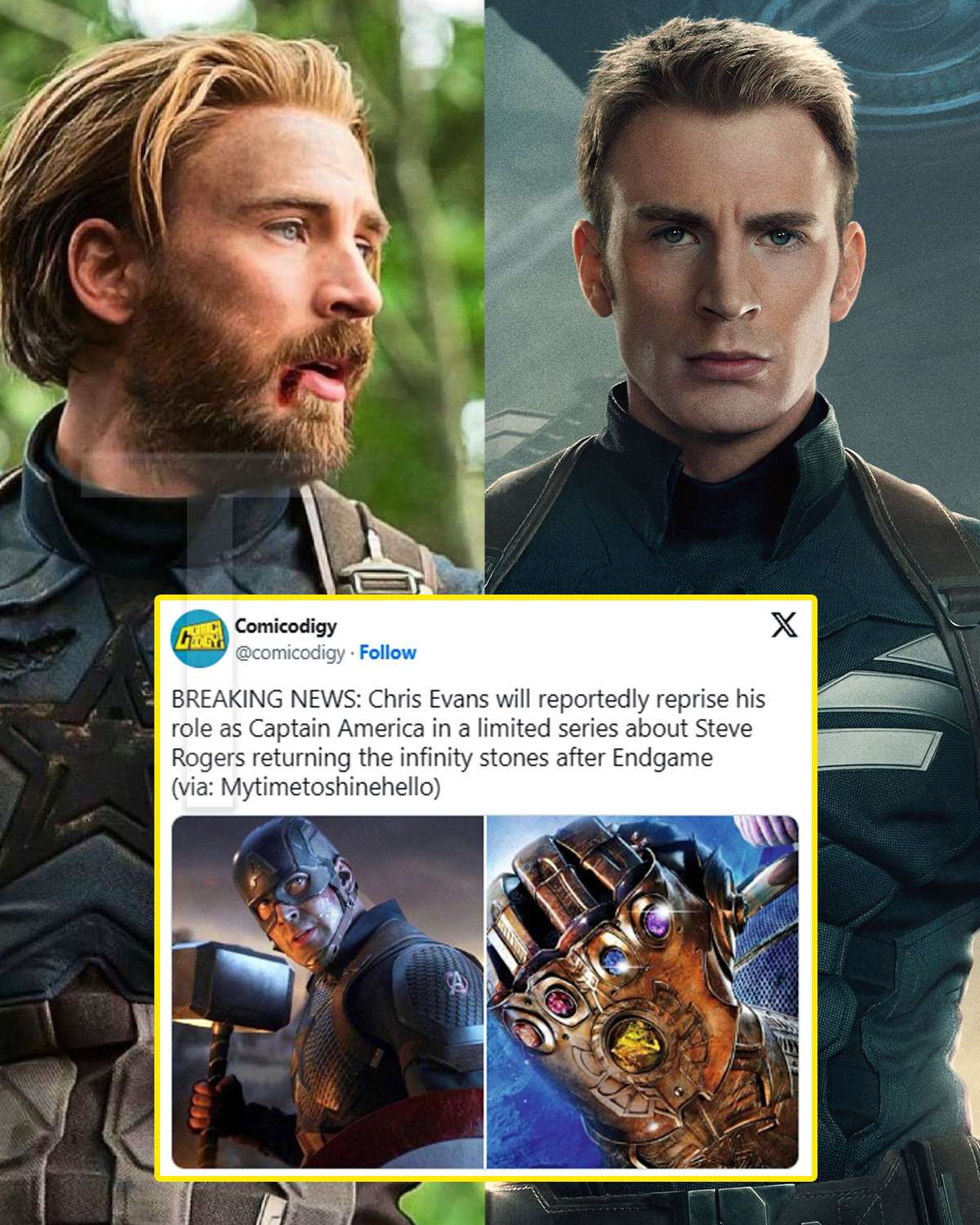 Chris Evans Return In Rumored Captain America Show Wont Make Sense